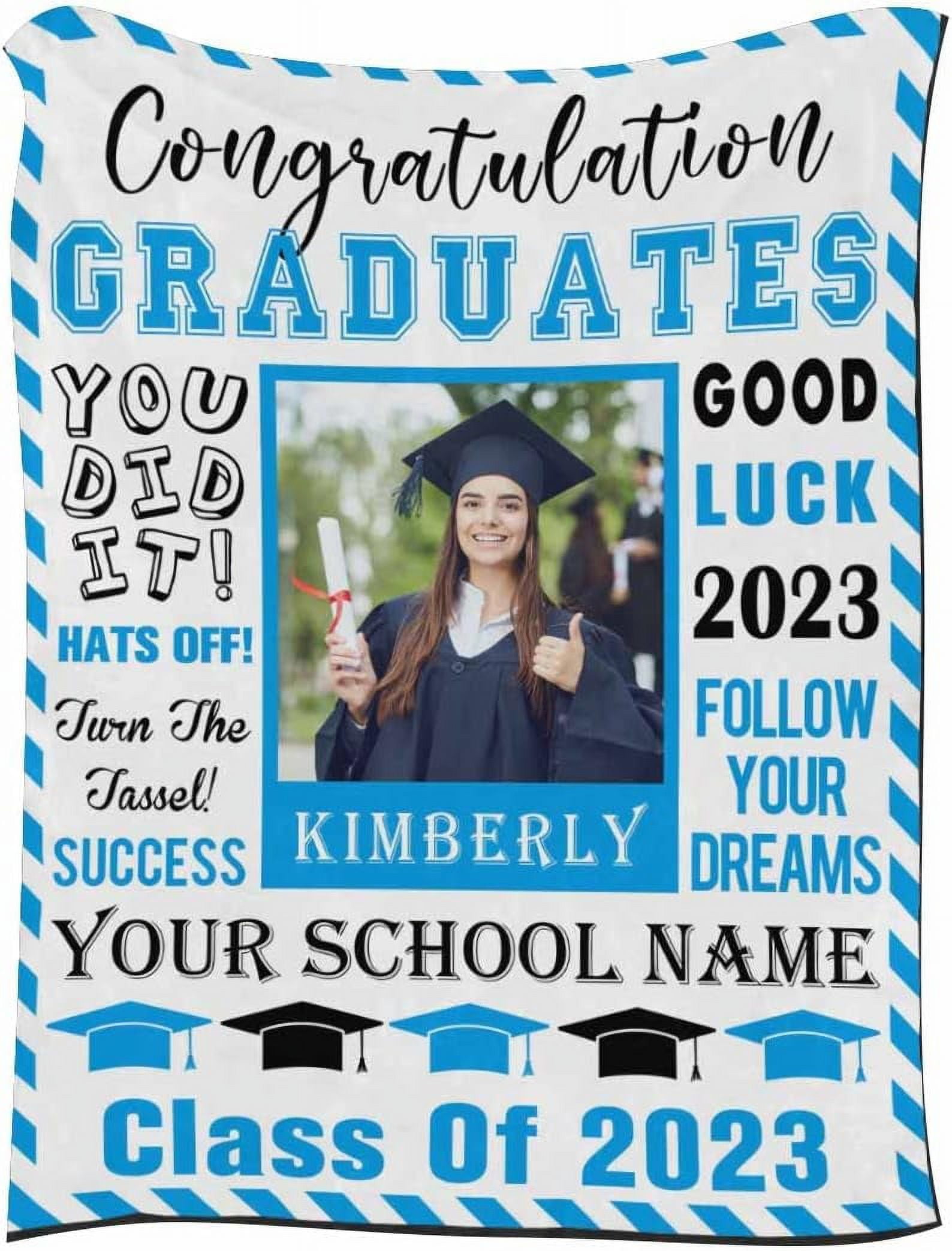 Custom Throw Blanket with Name Ultra-Soft Comfortable Blankets with ...