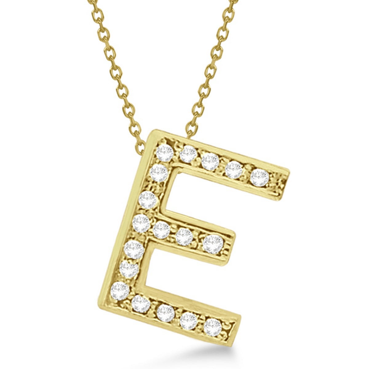 Tilted initial necklace store