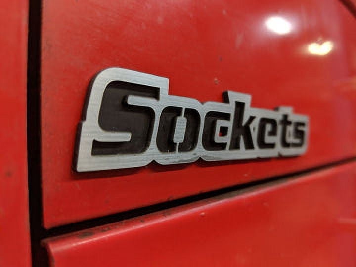 Toolbox Emblems - Custom Toolbox Drawer Emblems - Sockets - Walmart.com