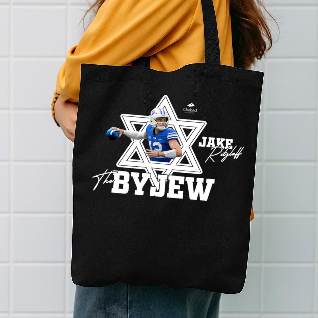 Custom Tote Bag Beautiful, Official Jake Retzlaff The Byjew T- Bag Up ...