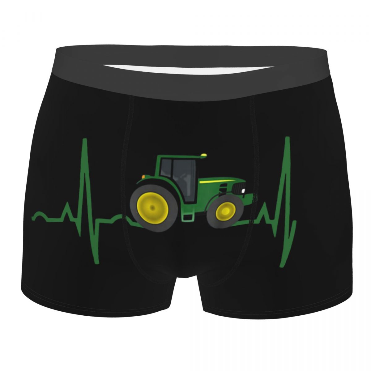 Custom Tractor Boxer Shorts For Men Sexy 3D Printed Underwear Panties ...
