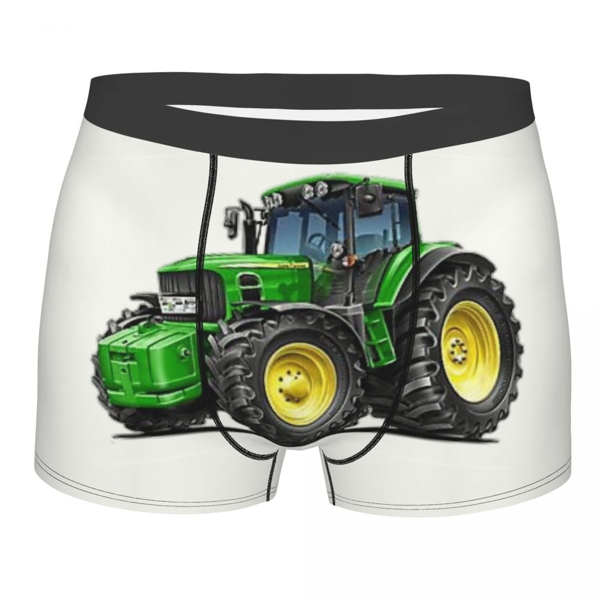 Custom Tractor Boxer Shorts For Men Sexy 3D Printed Underwear Panties ...