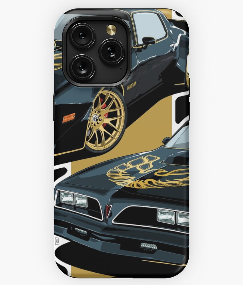 Custom Trans Am Muscle Car Art Design G7935 Phone Case for iPhone17 16 ...