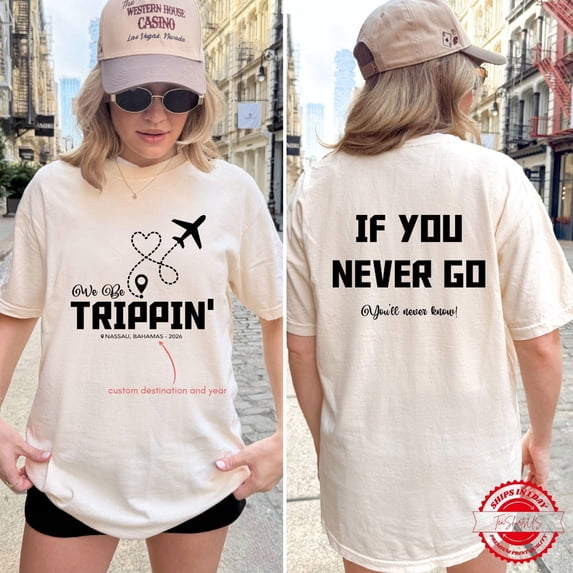 Custom Travel Shirt Personalized Family Vacation Tee Spring Break 2026 ...