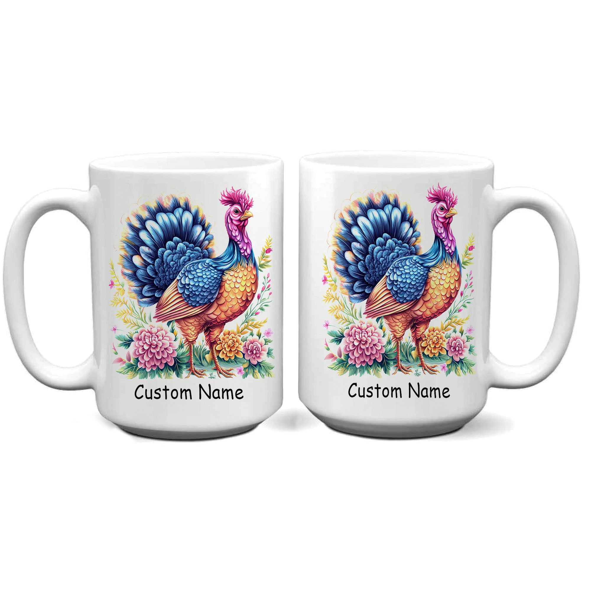 Custom Turkey Coffee Mug – Adorable Gift for Turkey Lovers, Parents ...