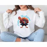 Custom Turkey Family Outfit Fall Thanksgiving Design Art Unisex ...