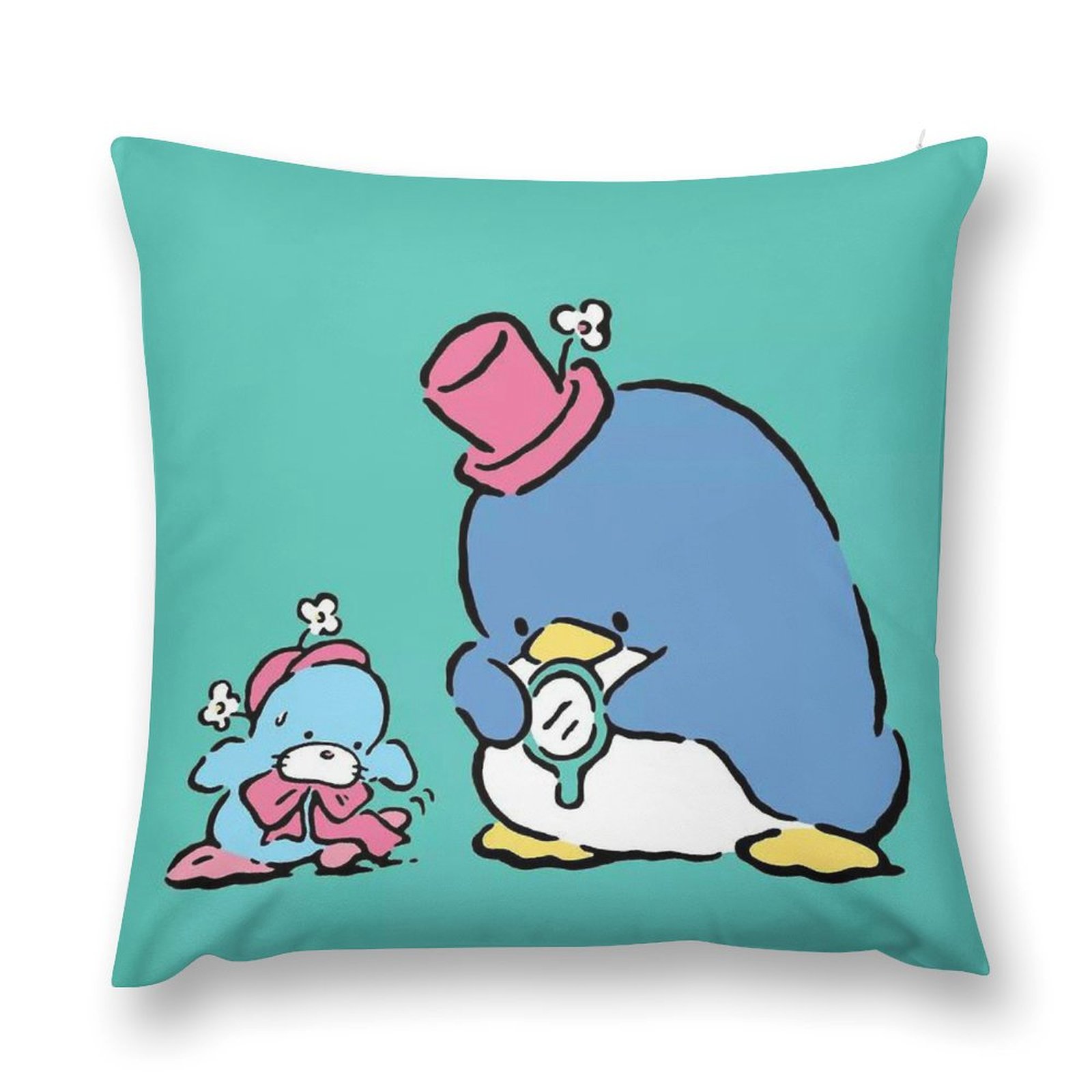 Custom Tuxedo-Sam Plush Pillow Case Kawaii Cushion Case Cartoon Home ...