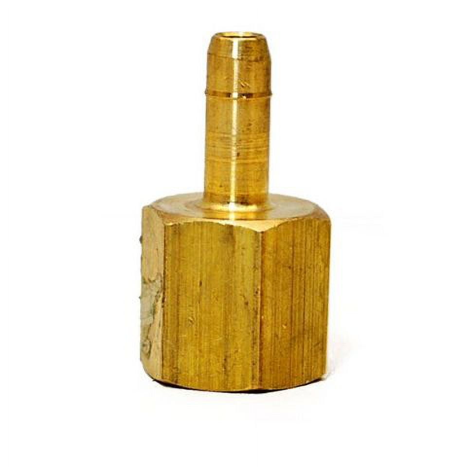 Custom USA Boat Brass Pipe to Hose Fitting | 3/8 Inch Thread - Walmart.com