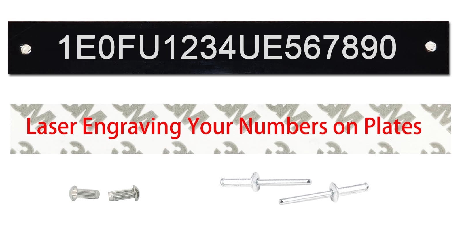 Custom VIN ID Plate for Trailer, Replacement Windshield VIN TAG for Car ...