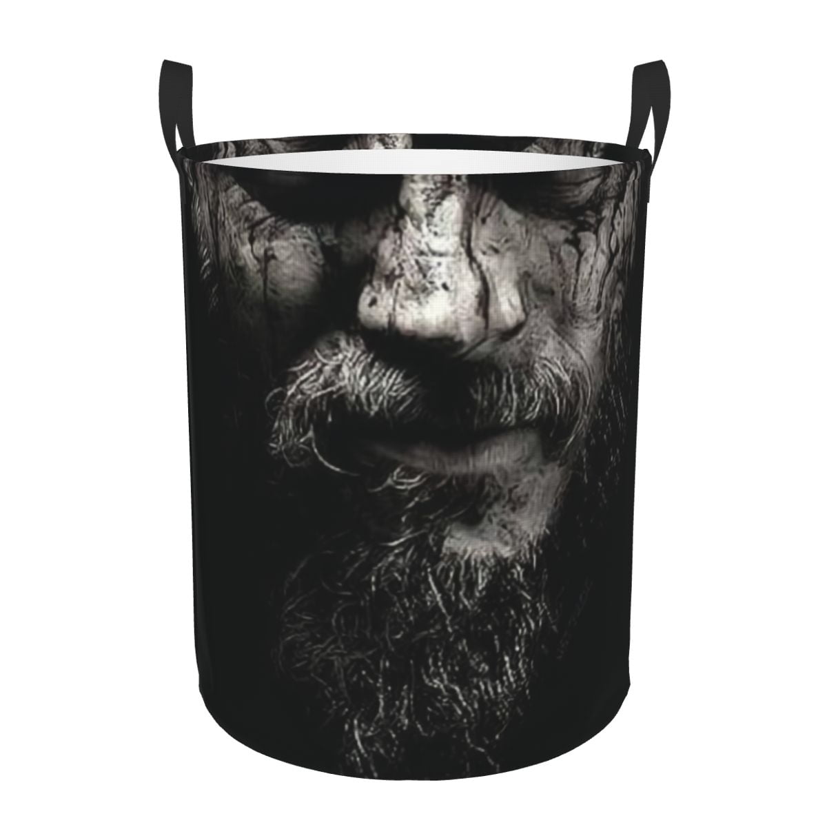 Custom Vegvisir Viking Laundry Basket Collapsible Vikings Valhalla ...