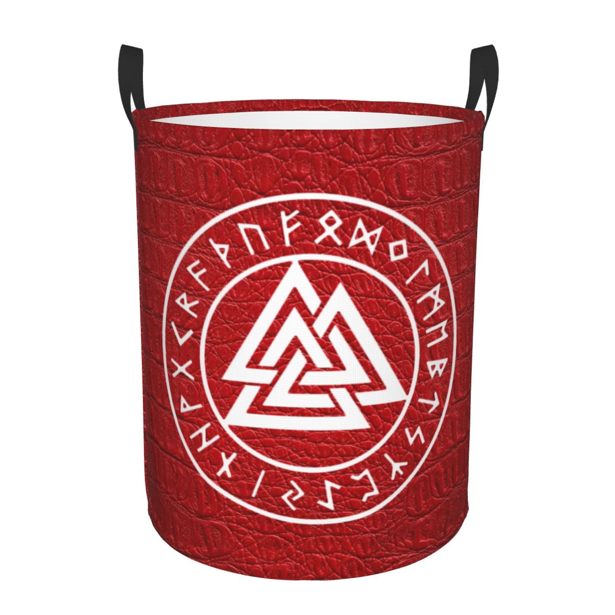 Custom Vegvisir Viking Laundry Basket Collapsible Vikings Valhalla ...