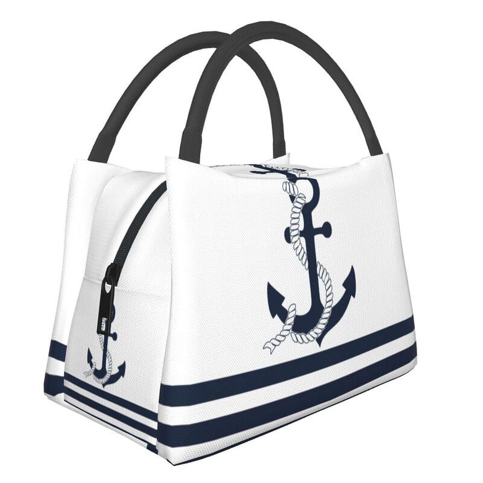 Custom Vintage Pirate's Map Lunch Bag Women Thermal Cooler Insulated ...