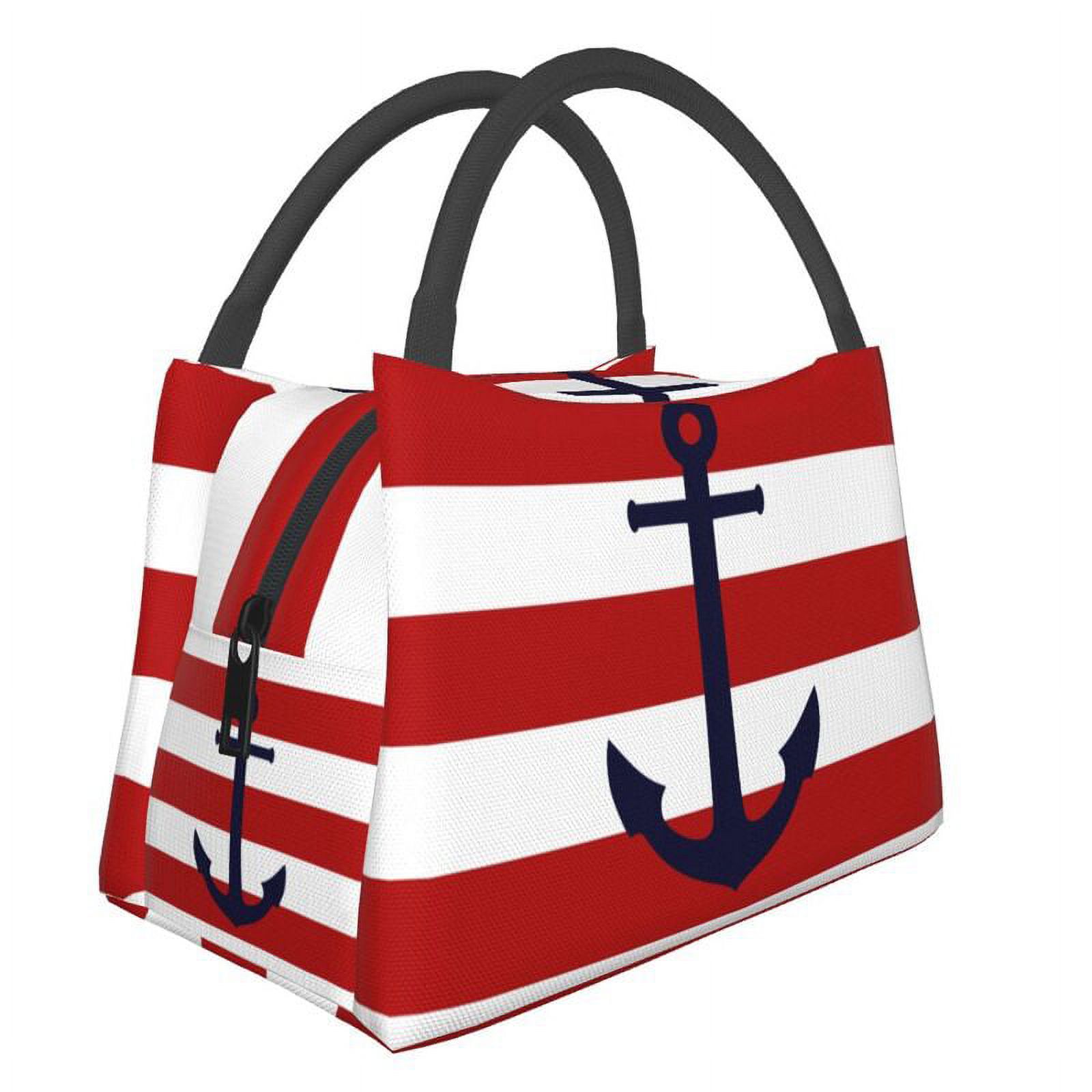 Custom Vintage Pirate's Map Lunch Bag Women Thermal Cooler Insulated ...