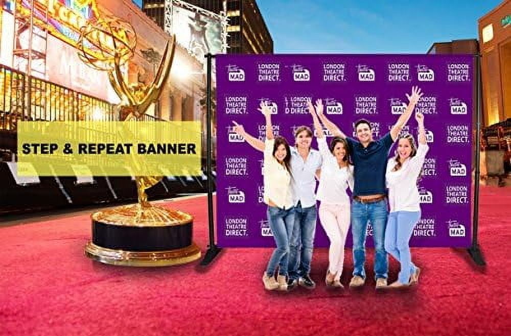 Custom Vinyl Step and Repeat Banners - 8ft X 8ft - Walmart.com
