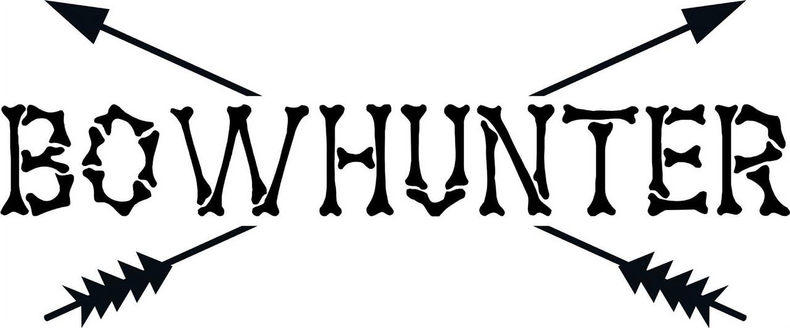 Custom Wall Decal Bow Hunter Graphic Boys Bow & Arrow Hunting Hunter ...