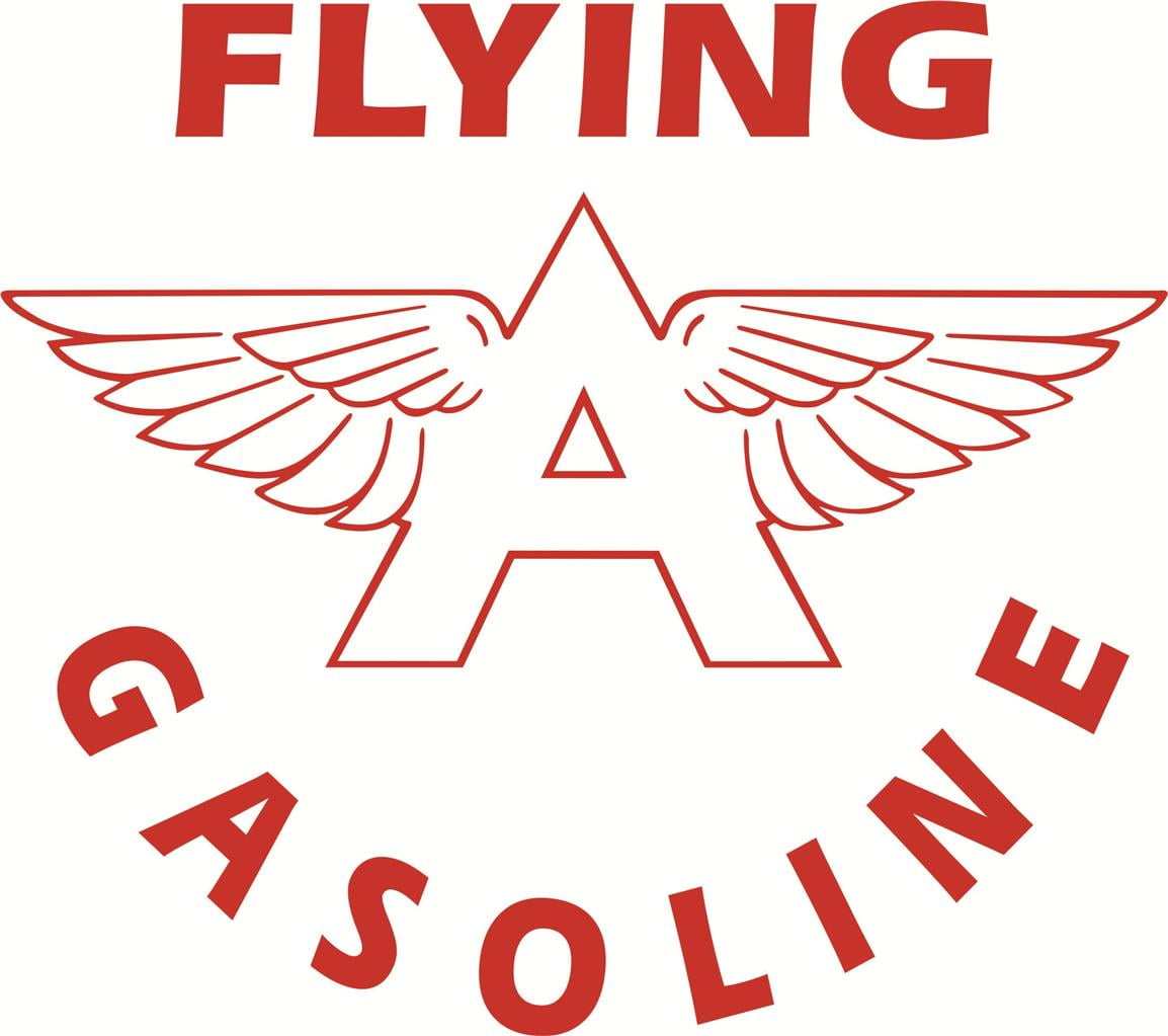 Custom Wall Decal Flying Gasoline Picture Art - Car Window Sticker ...
