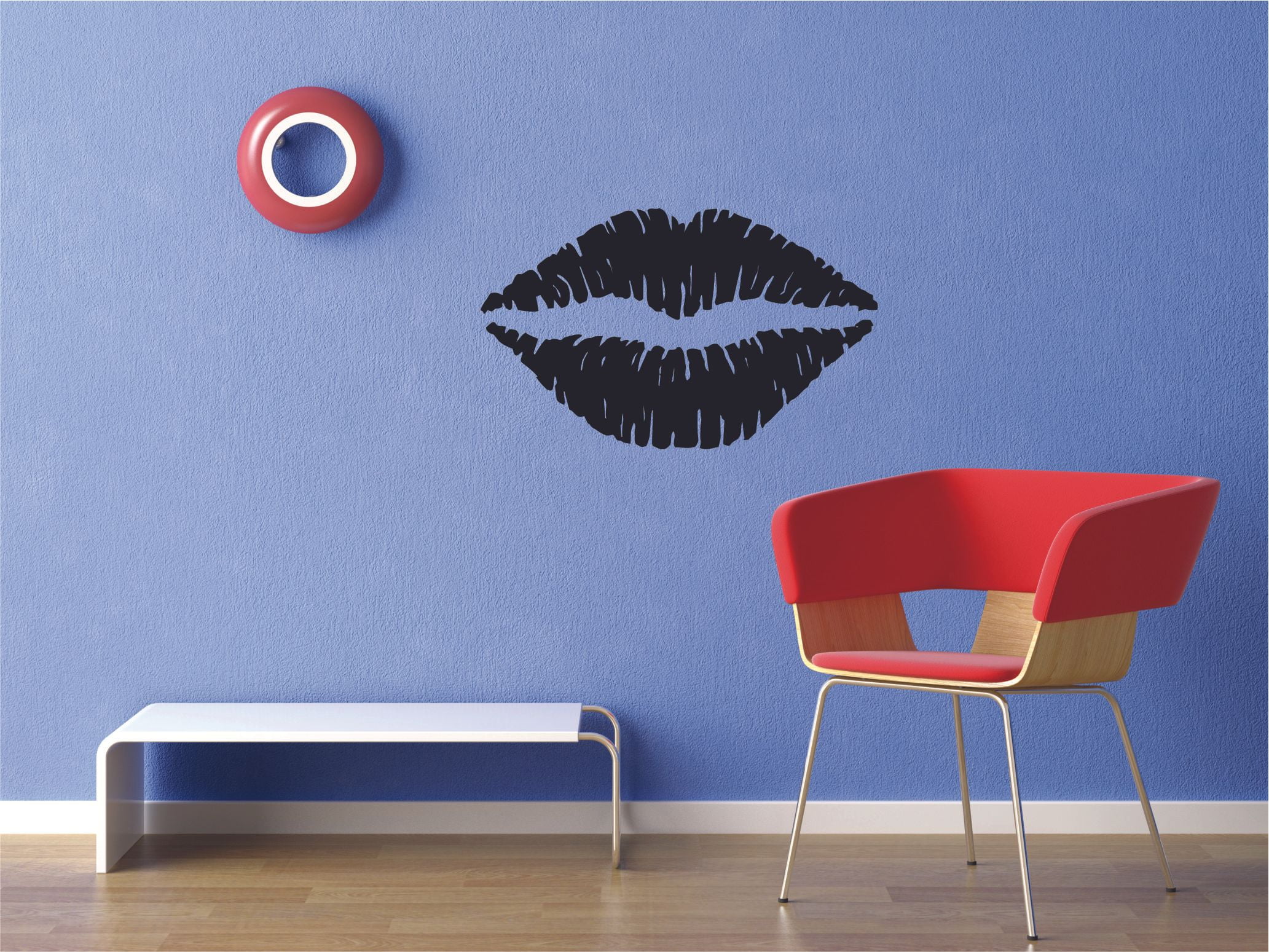 Custom Wall Decal Lips Wall Decal Decals Sticker Stickers - Girls ...