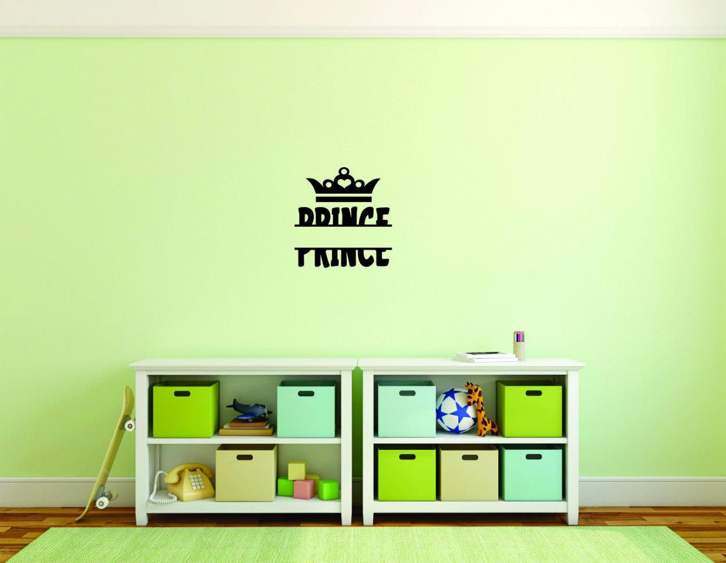 Prince Crown Wall Decal