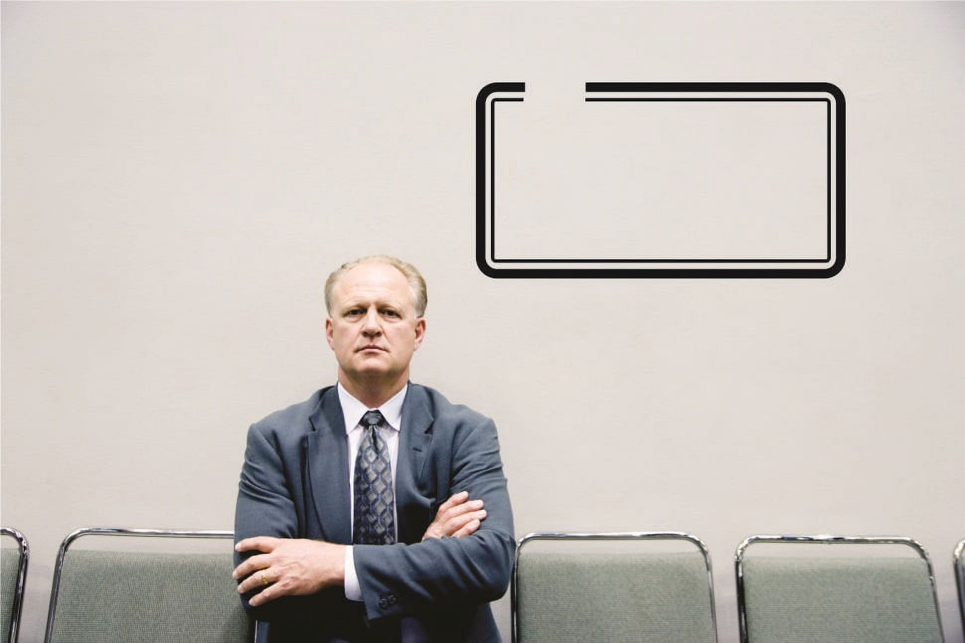 Custom Wall Decal Sticker : Rectangular Design With Opening Silhouette ...