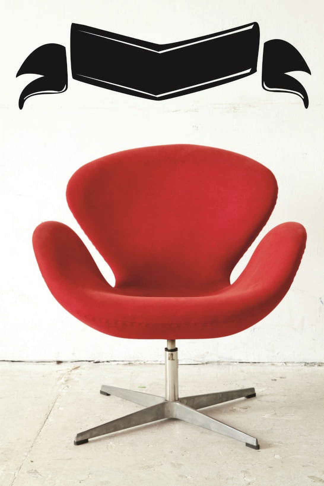 Custom Wall Decal : Ribbon Design Silhouette 10x20" - Walmart.com