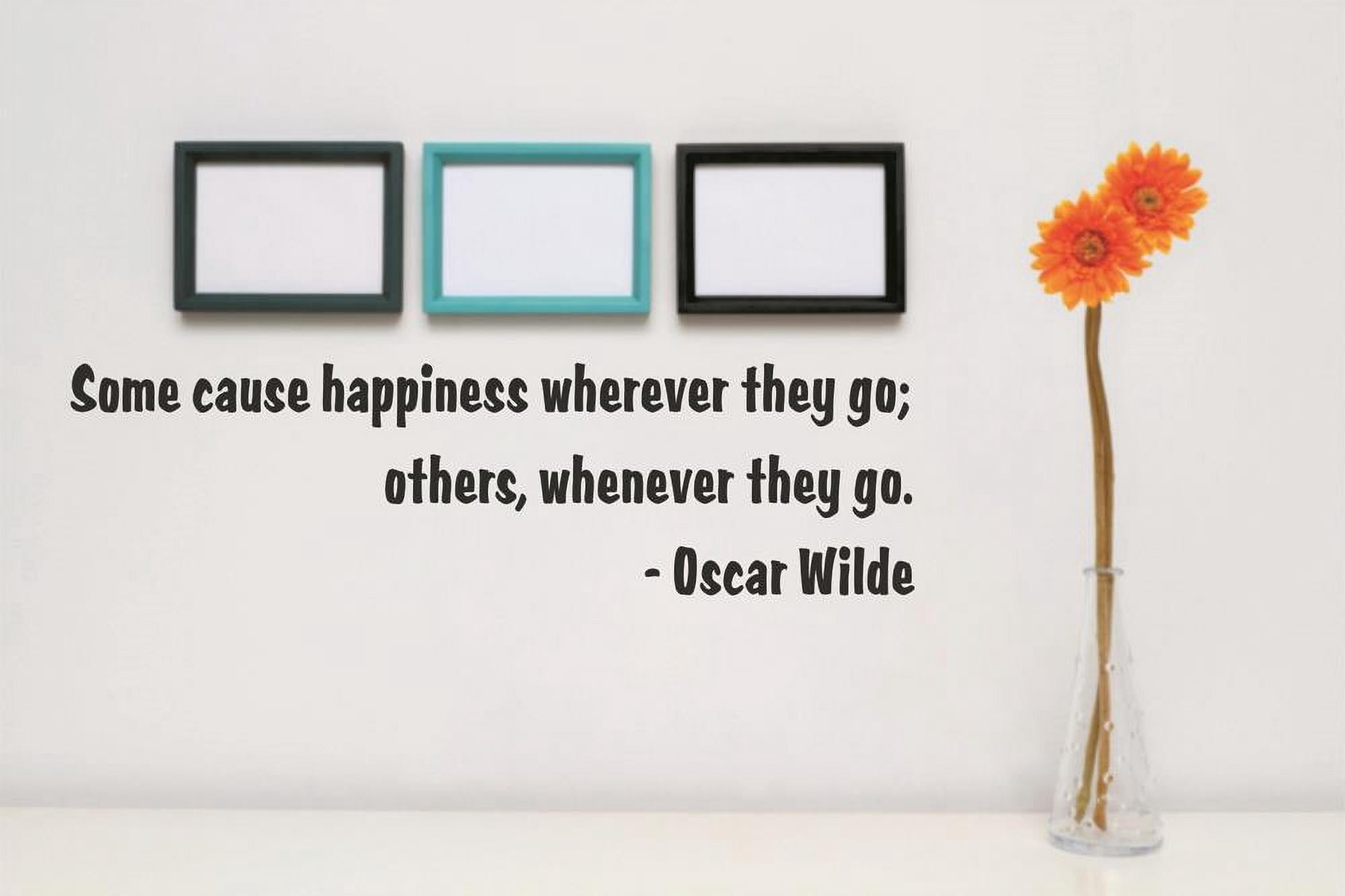 Custom Wall Decal Vinyl Sticker : Some cause happiness wherever they go ...