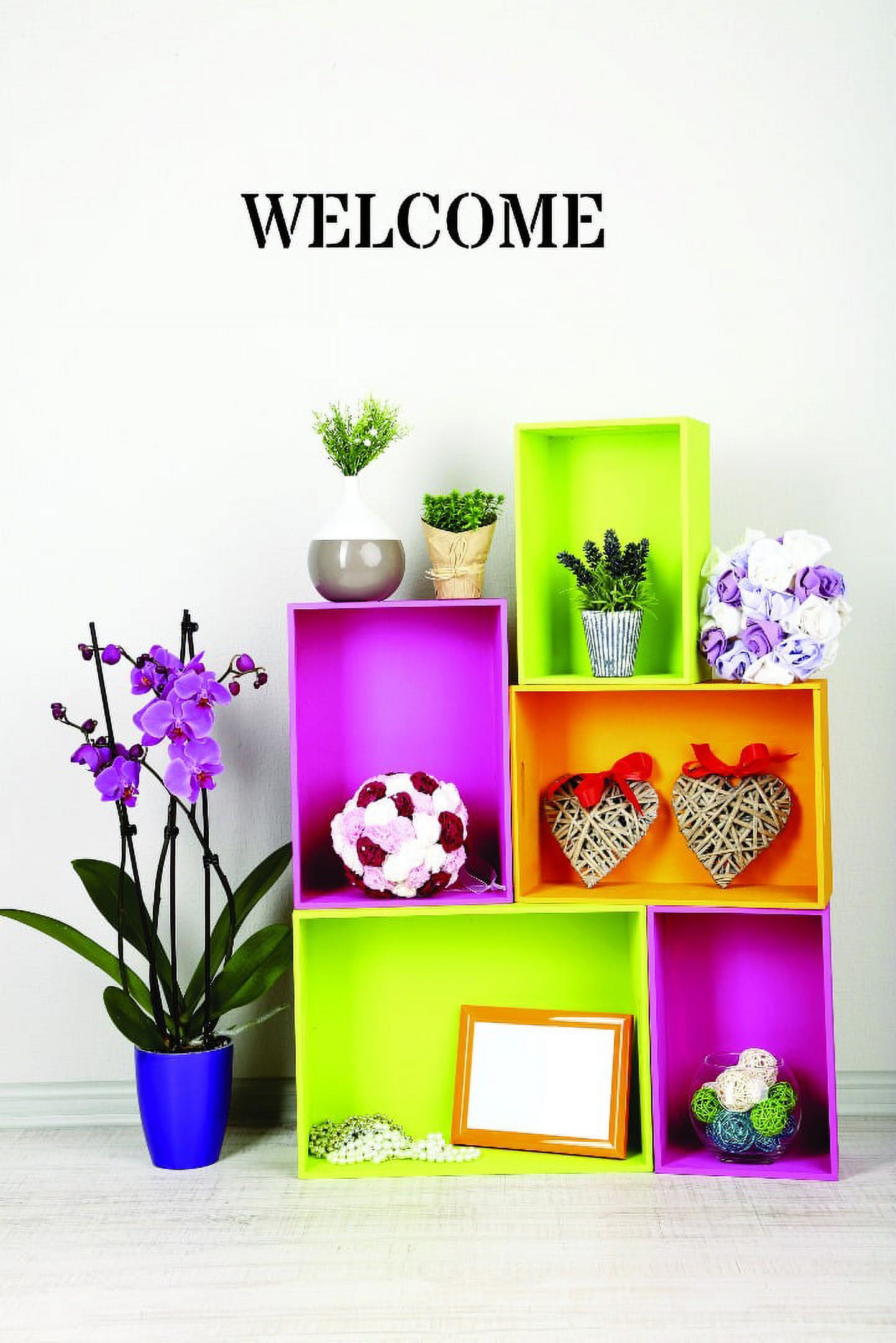 Custom Wall Decal Welcome Sign Sticker Decor Vinyl Wall 8x20" - Walmart.com