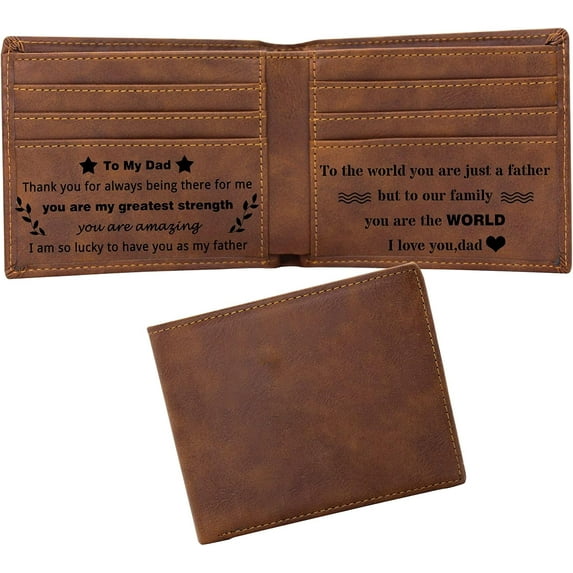 Custom Wallets for Men with Picture, Personalized Engraved Photo ...