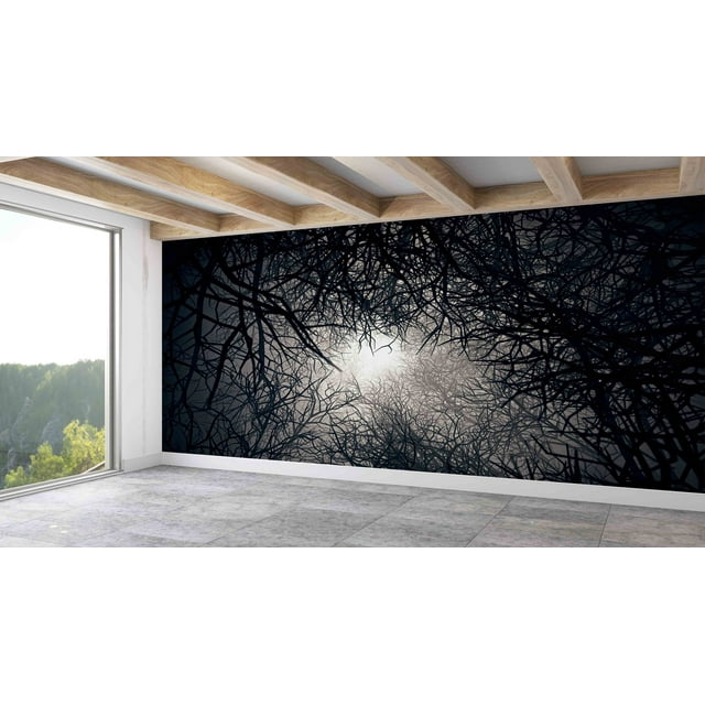 Custom Wallpaper, Modern Wallpaper, 3d Wallpaper, Tree Landscape Wall ...