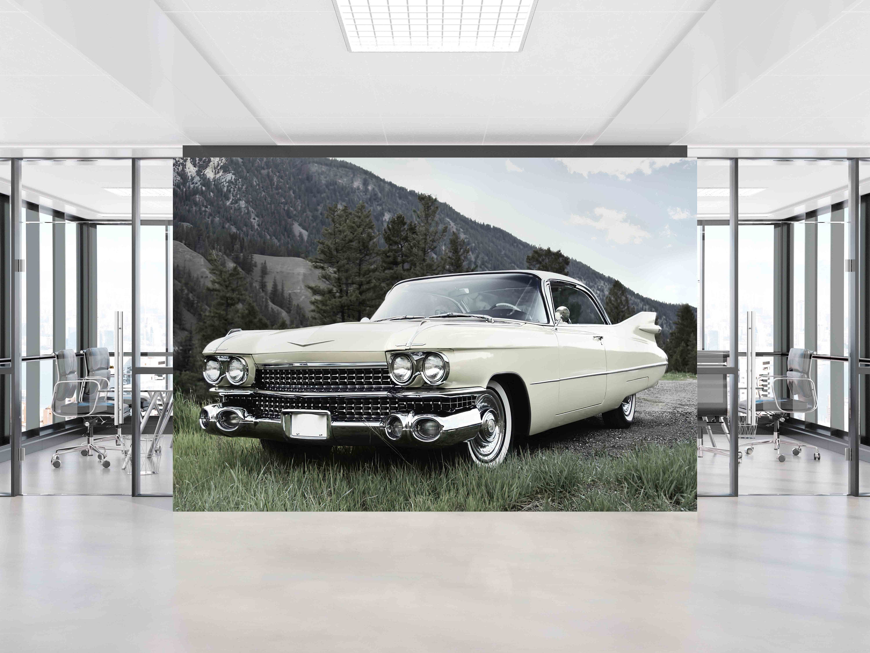 Custom Wallpaper, Vintage Car Mural, Modern Wallpaper, 3d Wallpaper ...