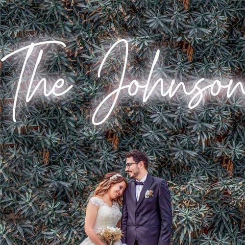 Custom Wedding Neon Signs - Personalized LED Light Up Sign ...