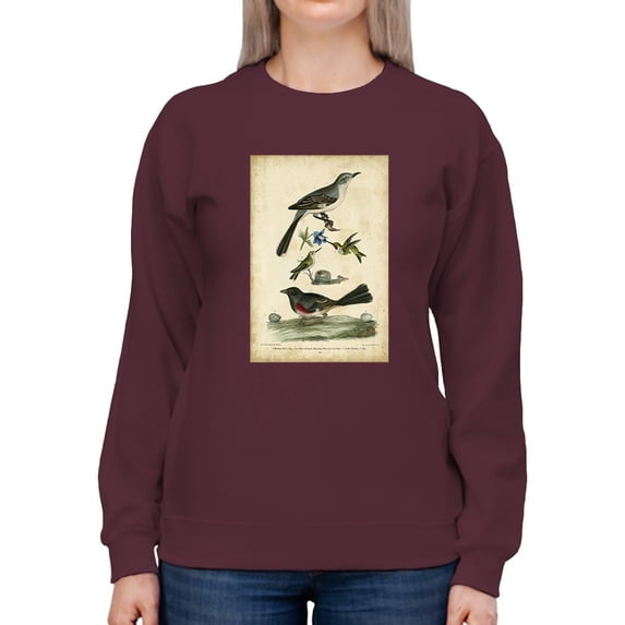 Custom Wilsons Mockingbird. Sweatshirt Women -Alexander Wilson Designs ...