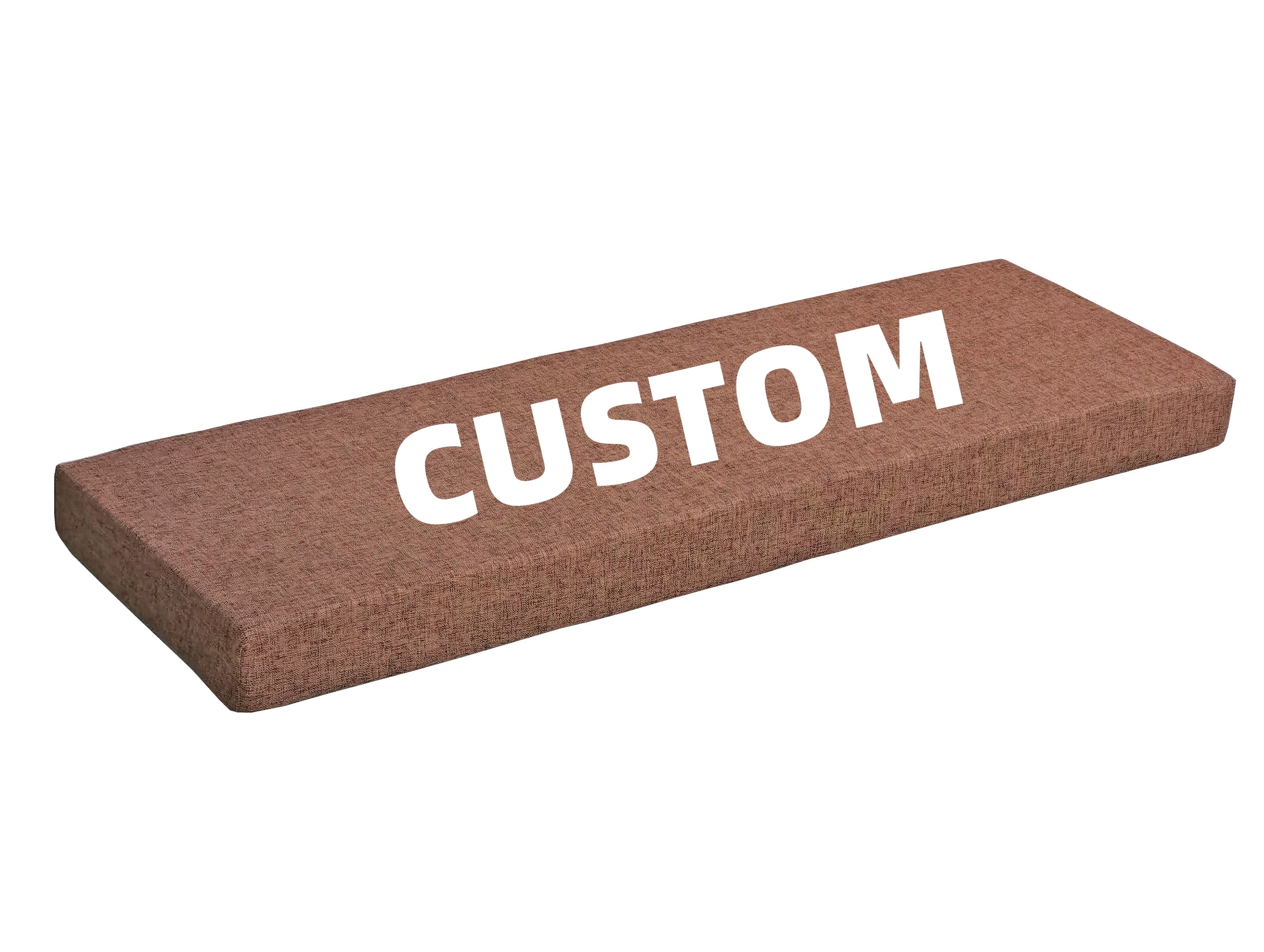 Custom Window Seat Cushion, Sofa Foam Cushion Replacement, Bench Seat Pad Indoor, Bespokable ...