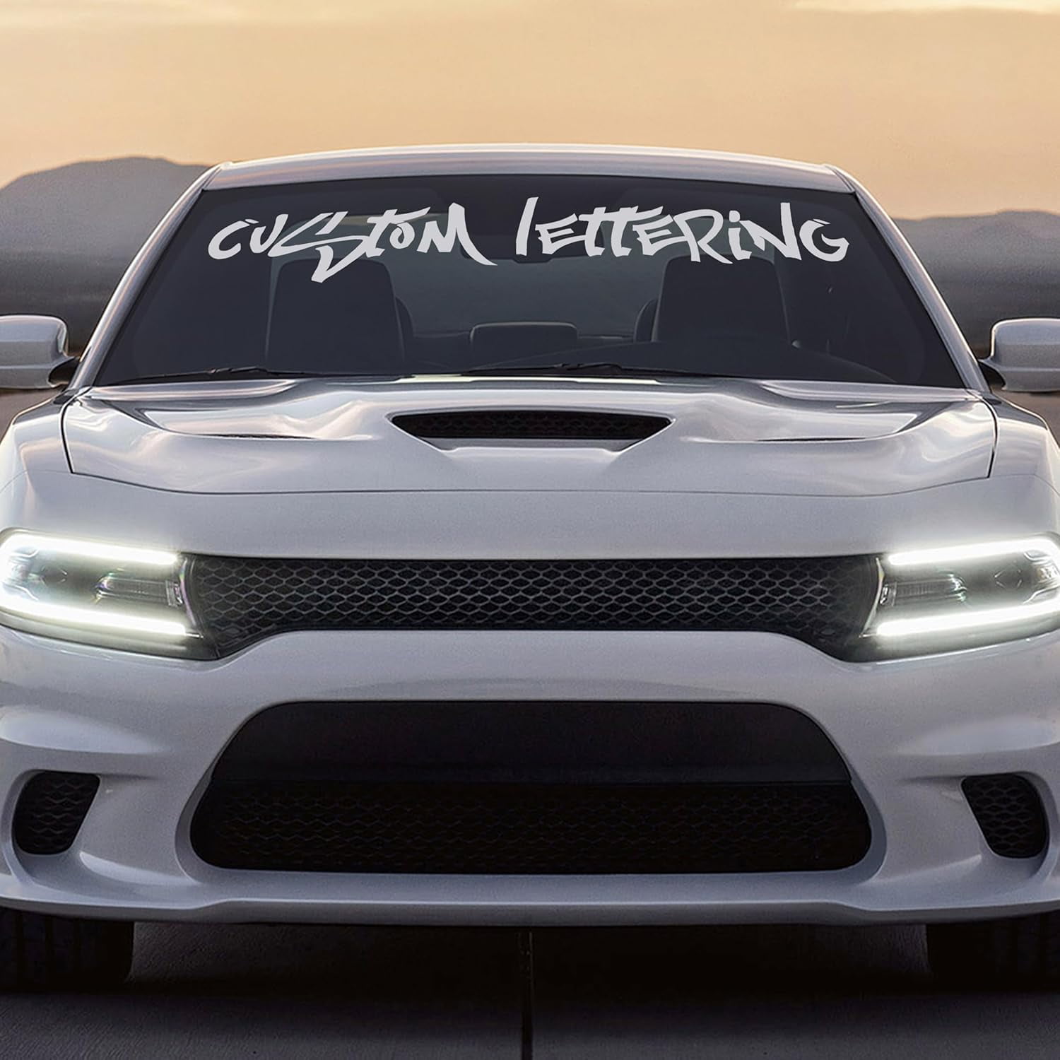 Custom Windshield Decal - Personalized Text Decals for Vehicles ...