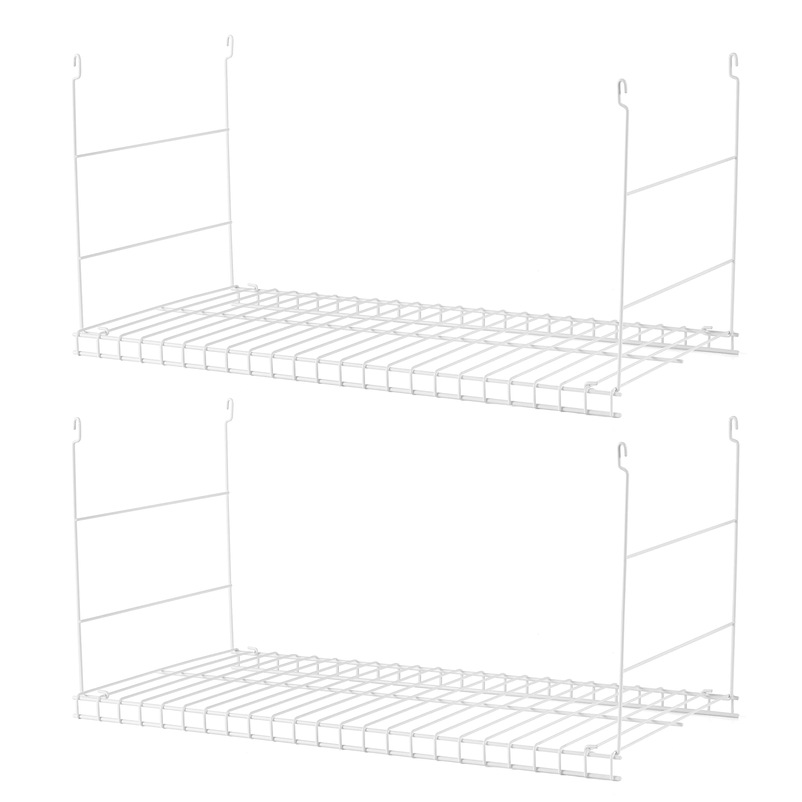 Custom Wire Shelf Organizer for Closet, Hanging Storage Rack Accessory ...