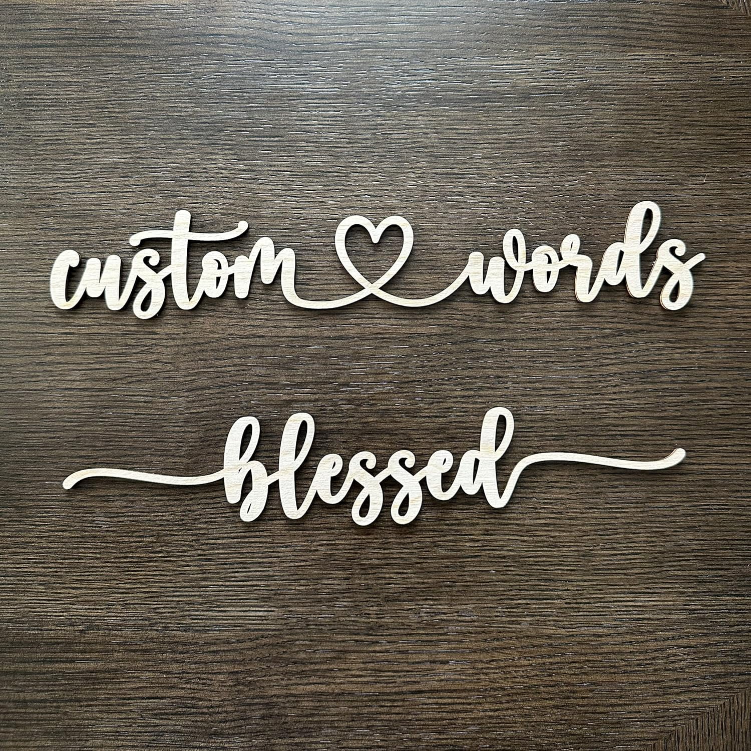 Custom Wood Signs Personalized Sign Letters for Nursery Crib Decor ...
