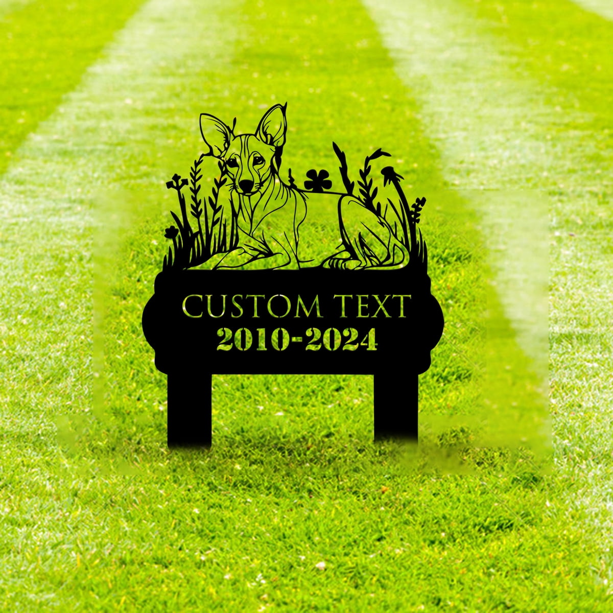Custom Xoloitzcuintli Dog Memorial Stake, Xoloitzcuintli Stake Metal ...