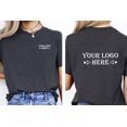 Custom Your Logo Here Shirts Personalized Logo Shirt Custom Design ...