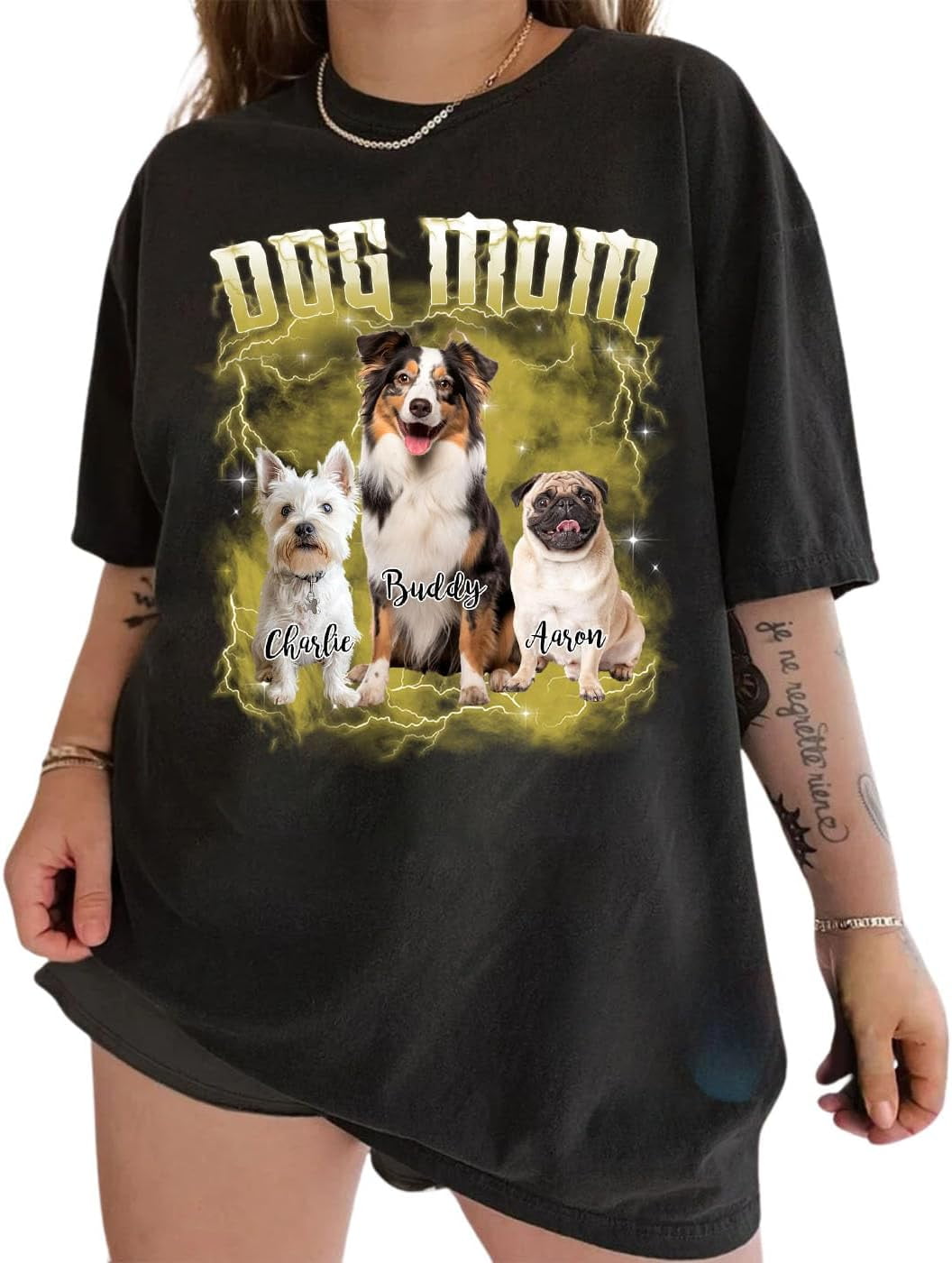 Custom Your Own Bootleg Rap T Shirts, Custom Dog Mom Photo Tee Shirt ...