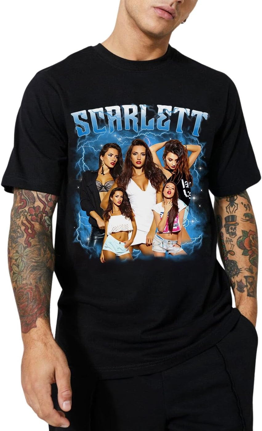 Custom Your Own Bootleg Rap T Shirts for Men, Custom Name Photo Vintage ...