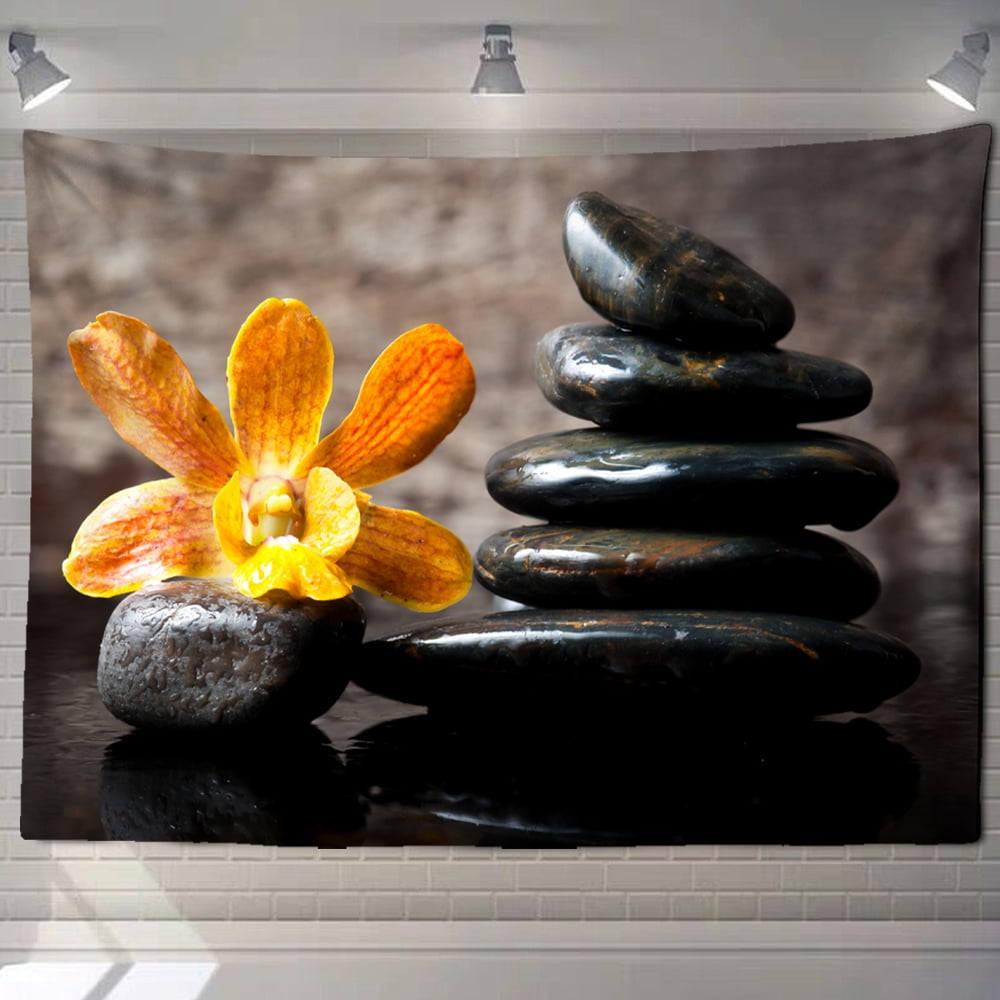 Custom Zen St tapestry home living room decoration wall background ...