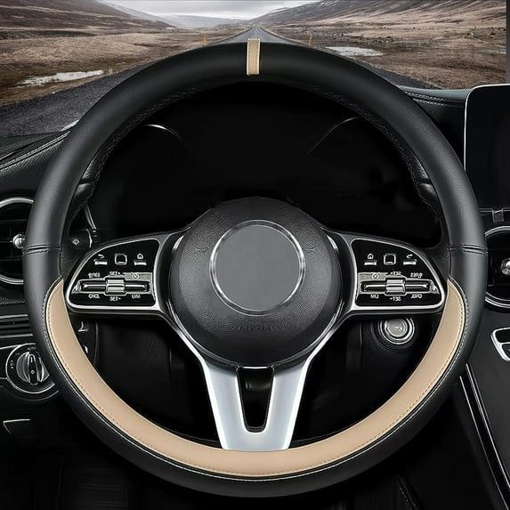 Custom fit for Lexus Car Steering Wheel Cover, Nappa Leather Non-Slip ...