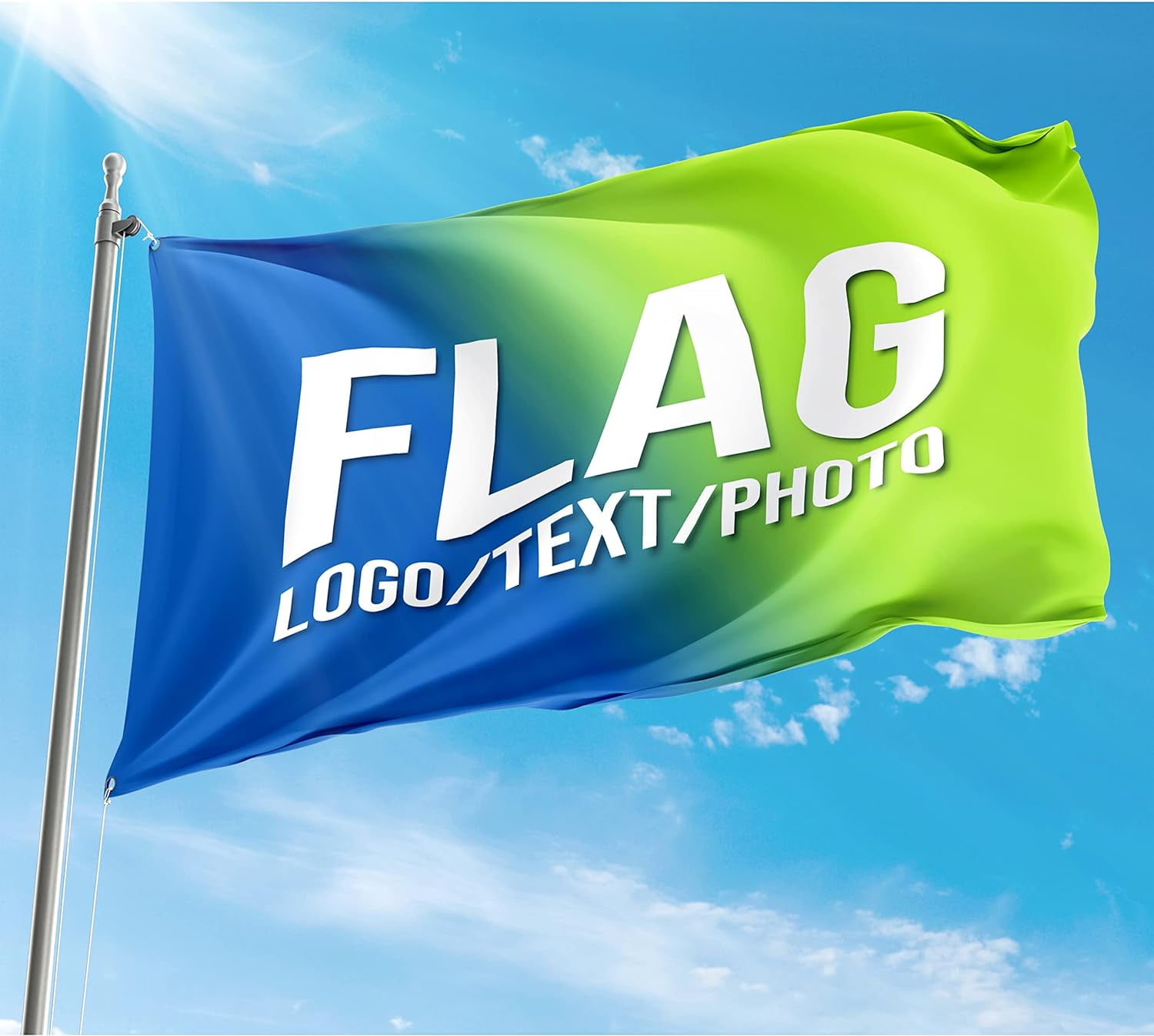 Custom flag - Design Print Your Own Logo/Photo/Picture/Text - Personalized Outdoor Flags Banners ...