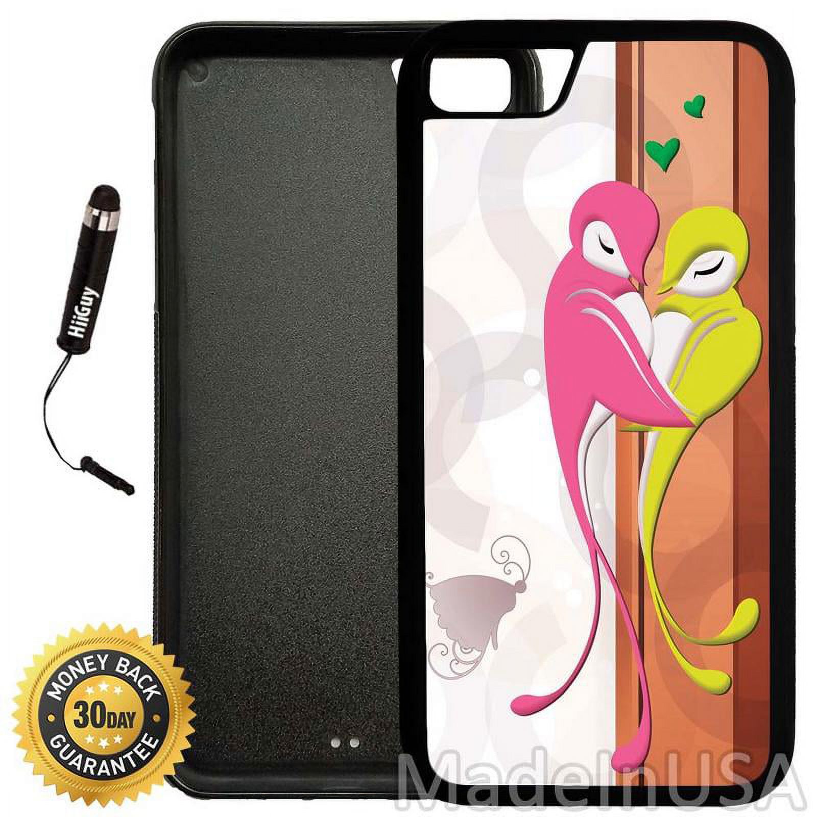 Custom iPhone 7 Case (A880) Edge-to-Edge Rubber Black Cover with Shock ...