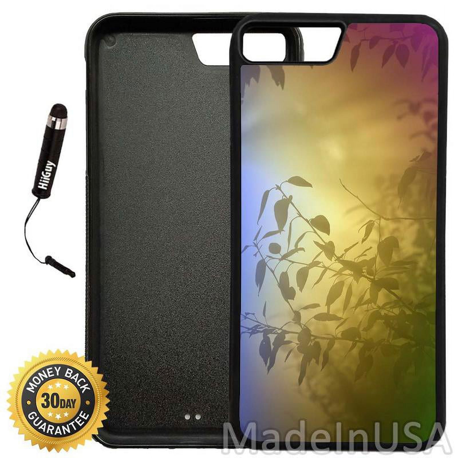 Custom iPhone 7 PLUS Case (A1776) Edge-to-Edge Rubber Black Cover with ...