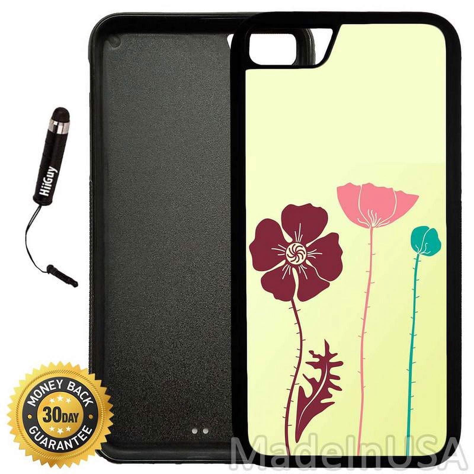 Custom iPhone 8 Case (A1056) Edge-to-Edge Rubber Black Cover with Shock ...