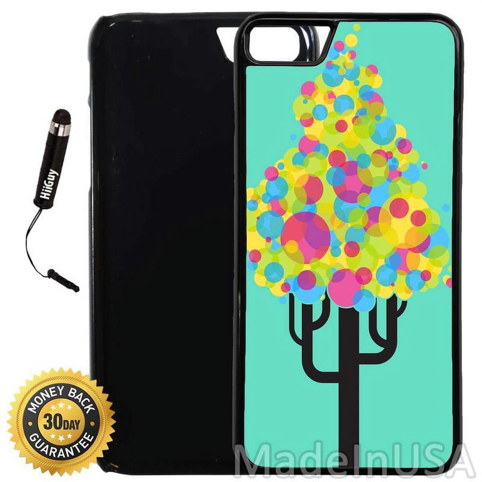 Custom iPhone 8 Case (A1584) Edge-to-Edge Plastic Black Cover with ...