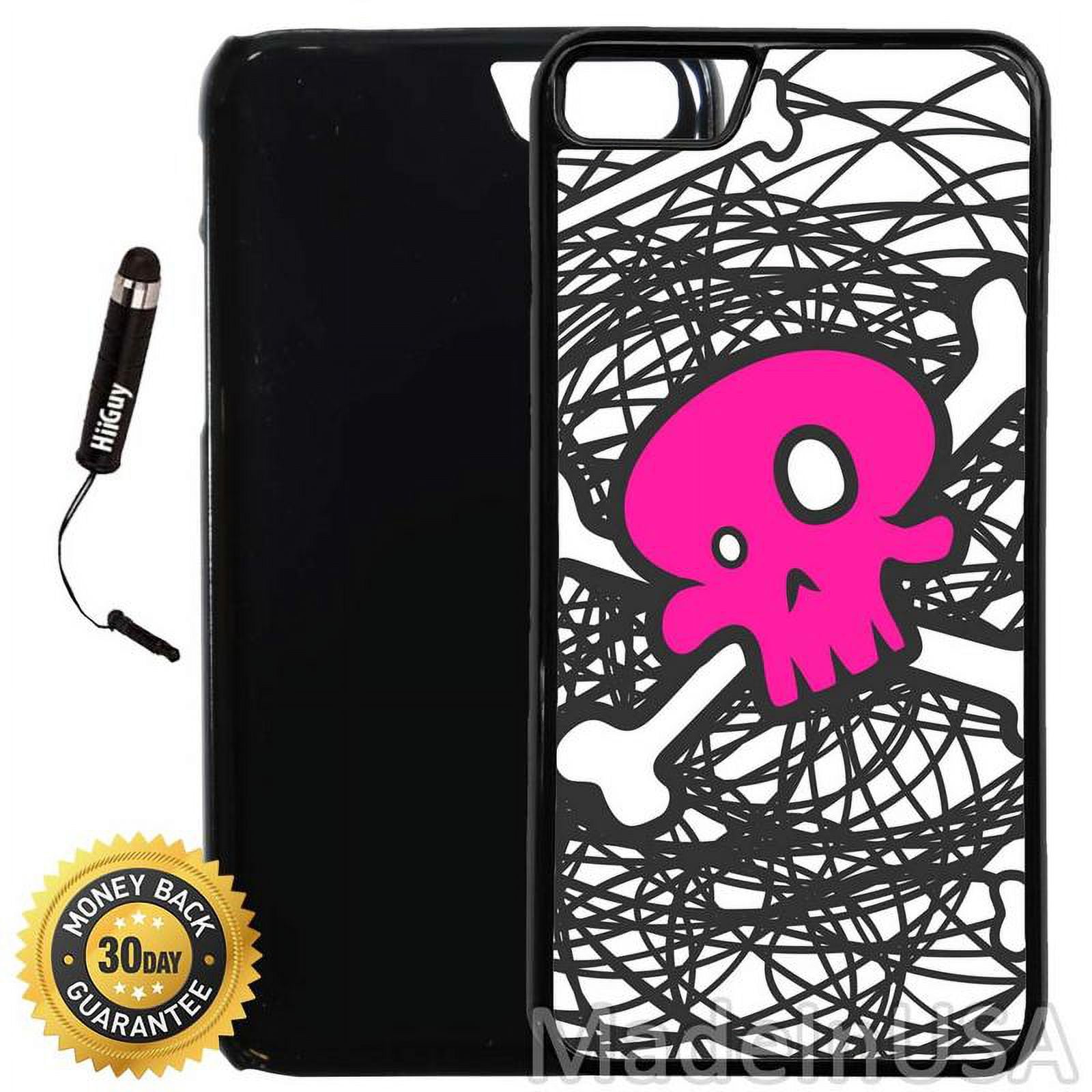 Custom iPhone 8 Case (A2019) Edge-to-Edge Plastic Black Cover with ...