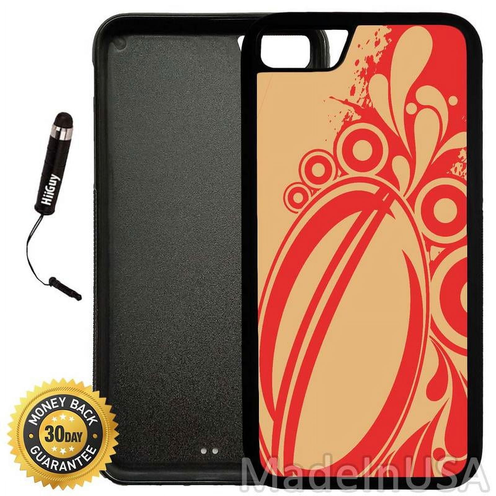 Custom iPhone 8 Case (A2334) Edge-to-Edge Rubber Black Cover with Shock ...