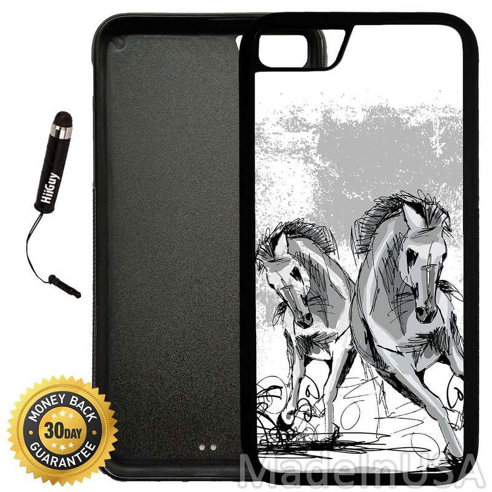 Custom iPhone 8 Case (A2704) Edge-to-Edge Rubber Black Cover with Shock ...