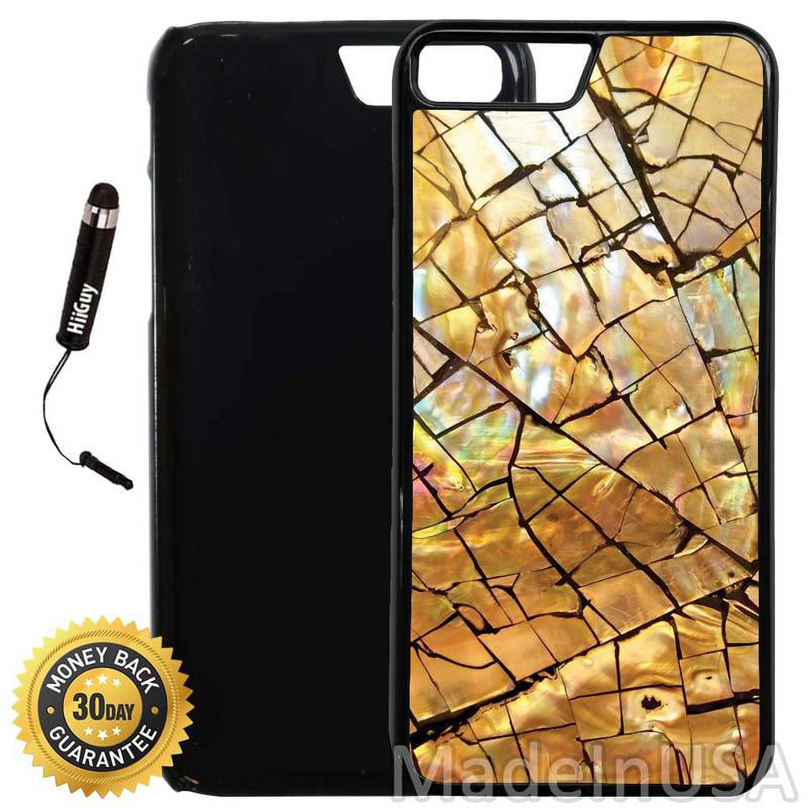 Custom iPhone 8 PLUS Case (A1689) Edge-to-Edge Plastic Black Cover with ...